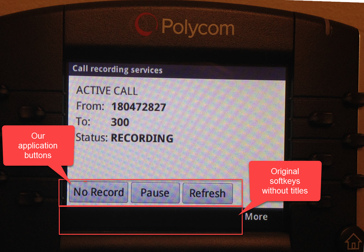 PolySoftKey.setSoftkeyLabel() - label missing on soft keys - HP Support ...