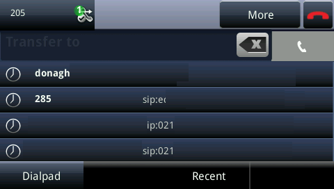Solved: Add softkey to 'Transfer' - HP Support Community - 8739368