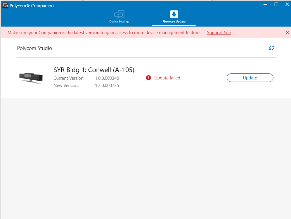 Solved: Poly Studio USB: Firmware update fails - HP Support Community ...