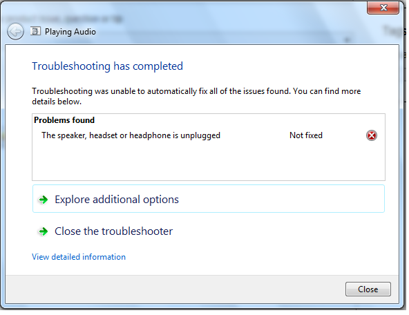 The peripheral does not appear to be plugged in - HP Support Community ...