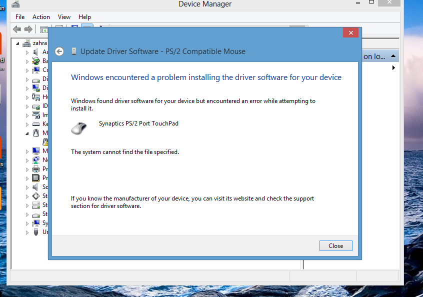 touchpad error code 24 - HP Support Community - 4735245