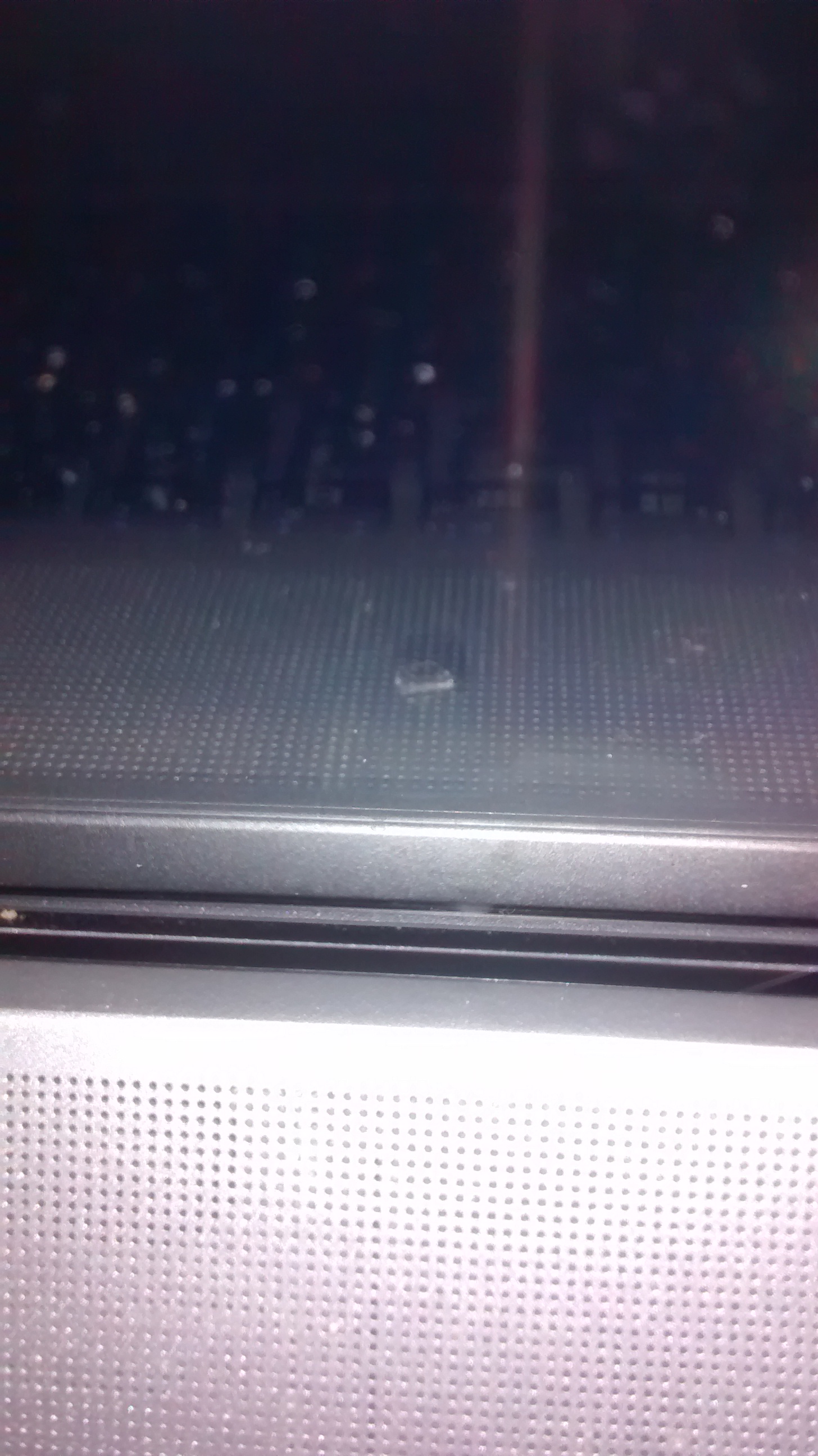 Solved: Weird black square IN the screen - HP Support Community - 4804674