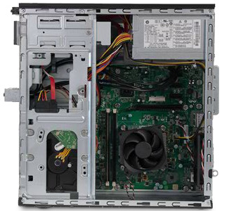 What does the inside of the HP Pavilion 500-125a look like? - HP ...