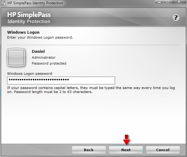 Simplepass Hp