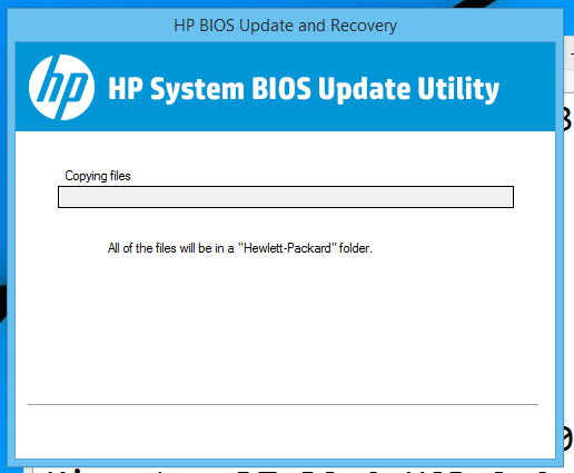 Solved: How to update bios and uefi without a hard drive - HP Support ...