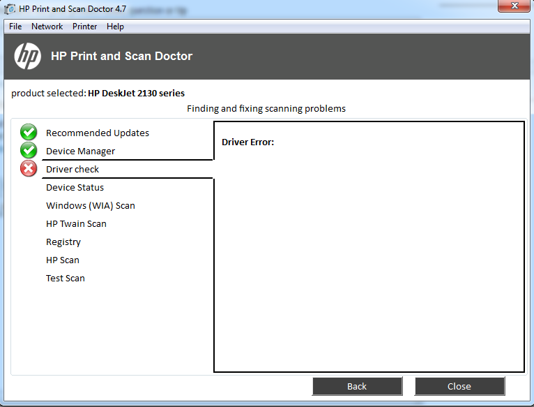 An error occurred while scanning - HP Support Community - 5296320