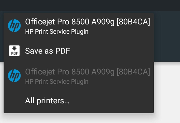 Solved: HP Android Printer Plugin - How to delete a printer - HP ...