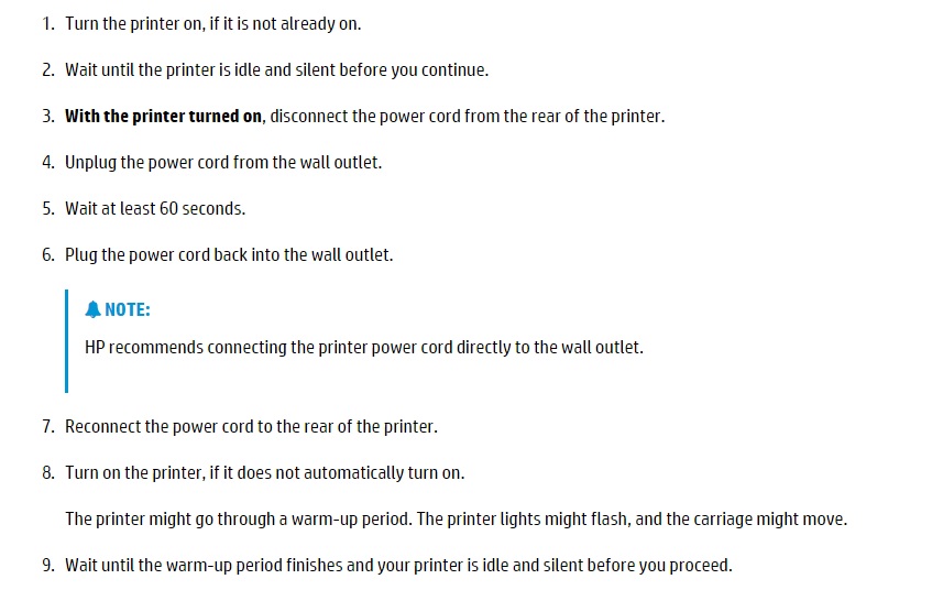 Solved: Hp officejet 4650 output tray extender false message - HP ...