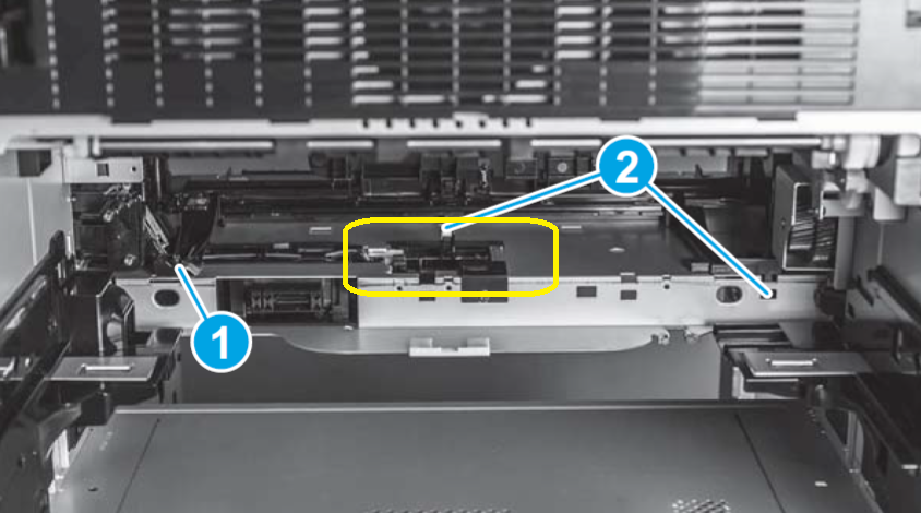 LJ M806 Loop sensor location - HP Support Community - 5534063
