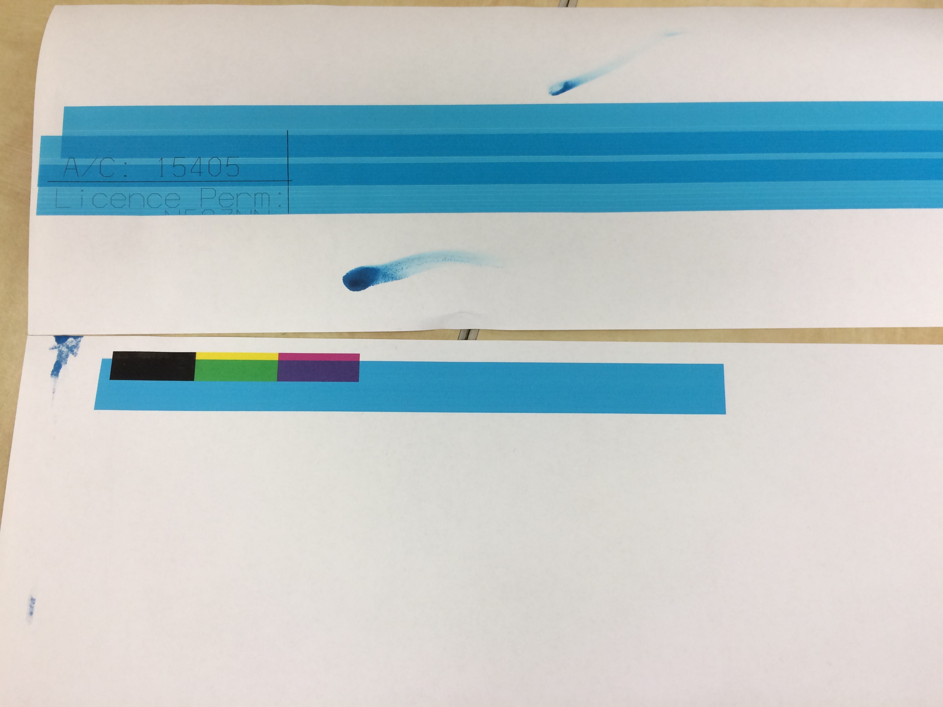 Solved: DesignJet 1055cm prints cyan strips constantly any help woul ...