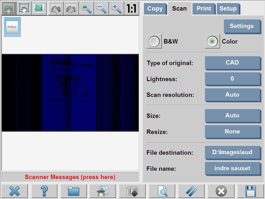 Solved: HD Scanner blue previews - HP Support Community - 5634532