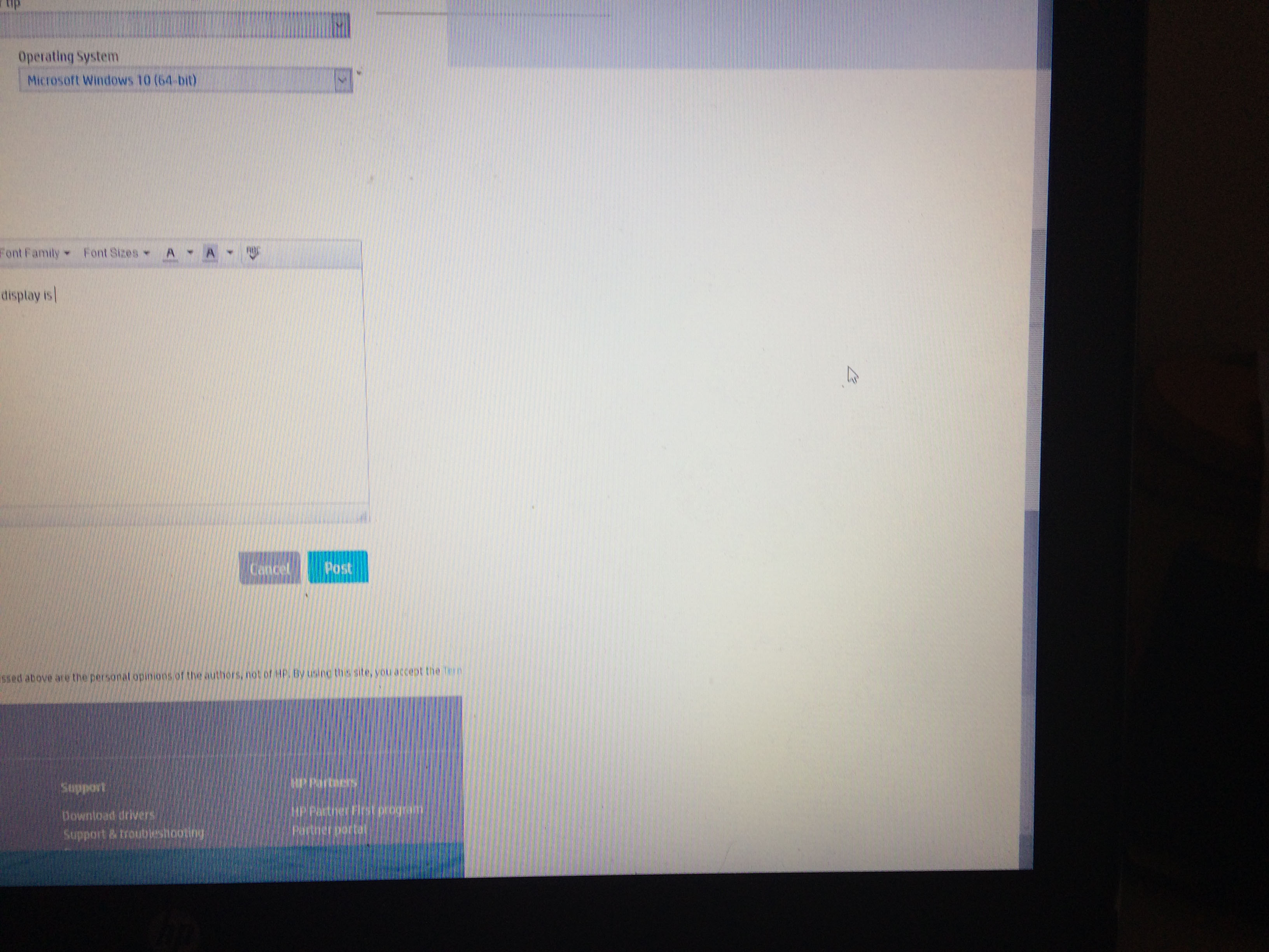 Solved: Display not working correctly - HP Support Community - 5775428