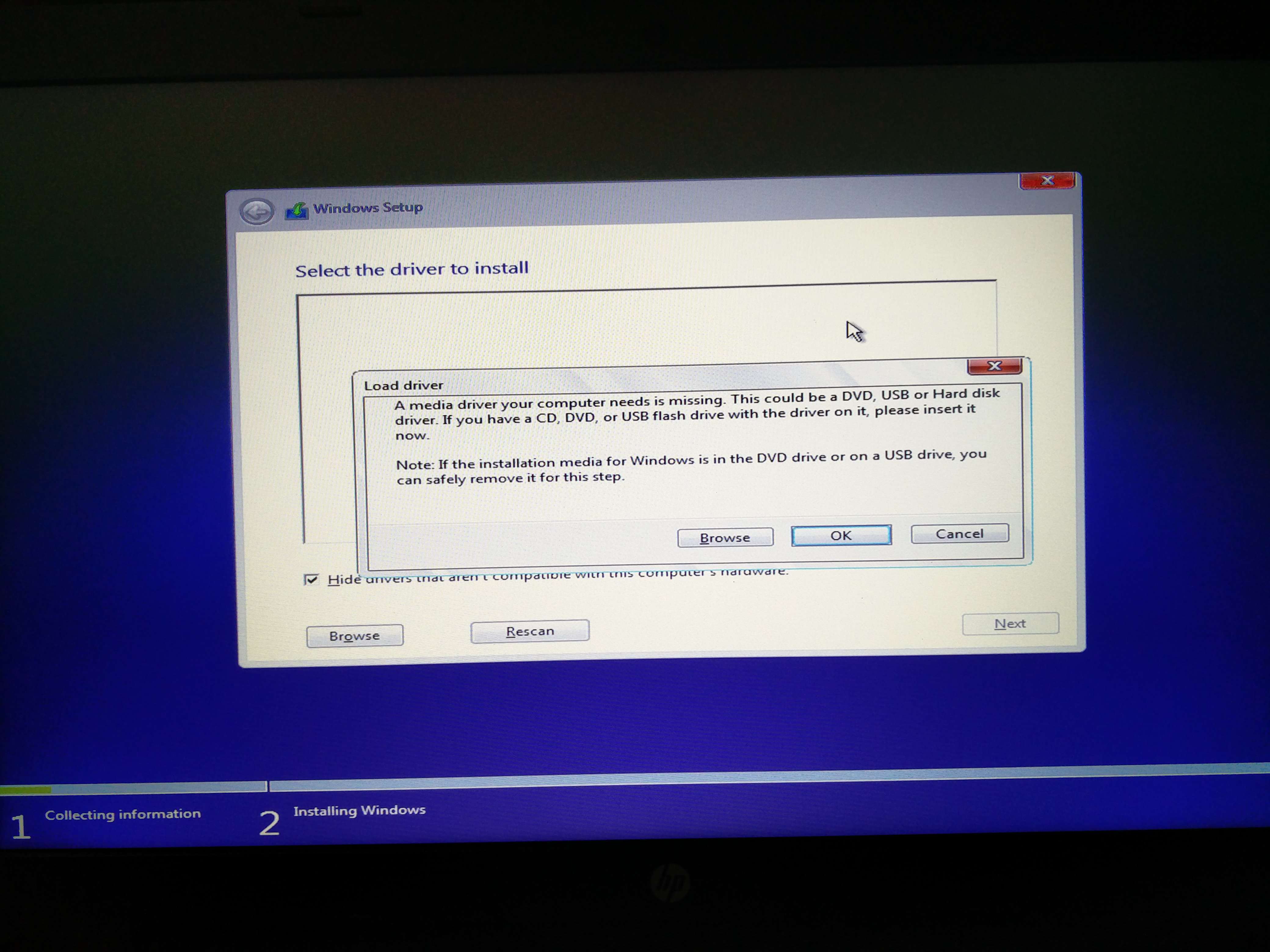 Solved: Not able to reinstall windows 10 - HP Support Community - 5823175 Solved: Not able to reinstall windows 10 - HP Support Community - 5823175