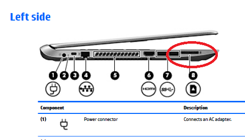 Solved: Laptop not recognizing SD card in the usb port - HP Support ...