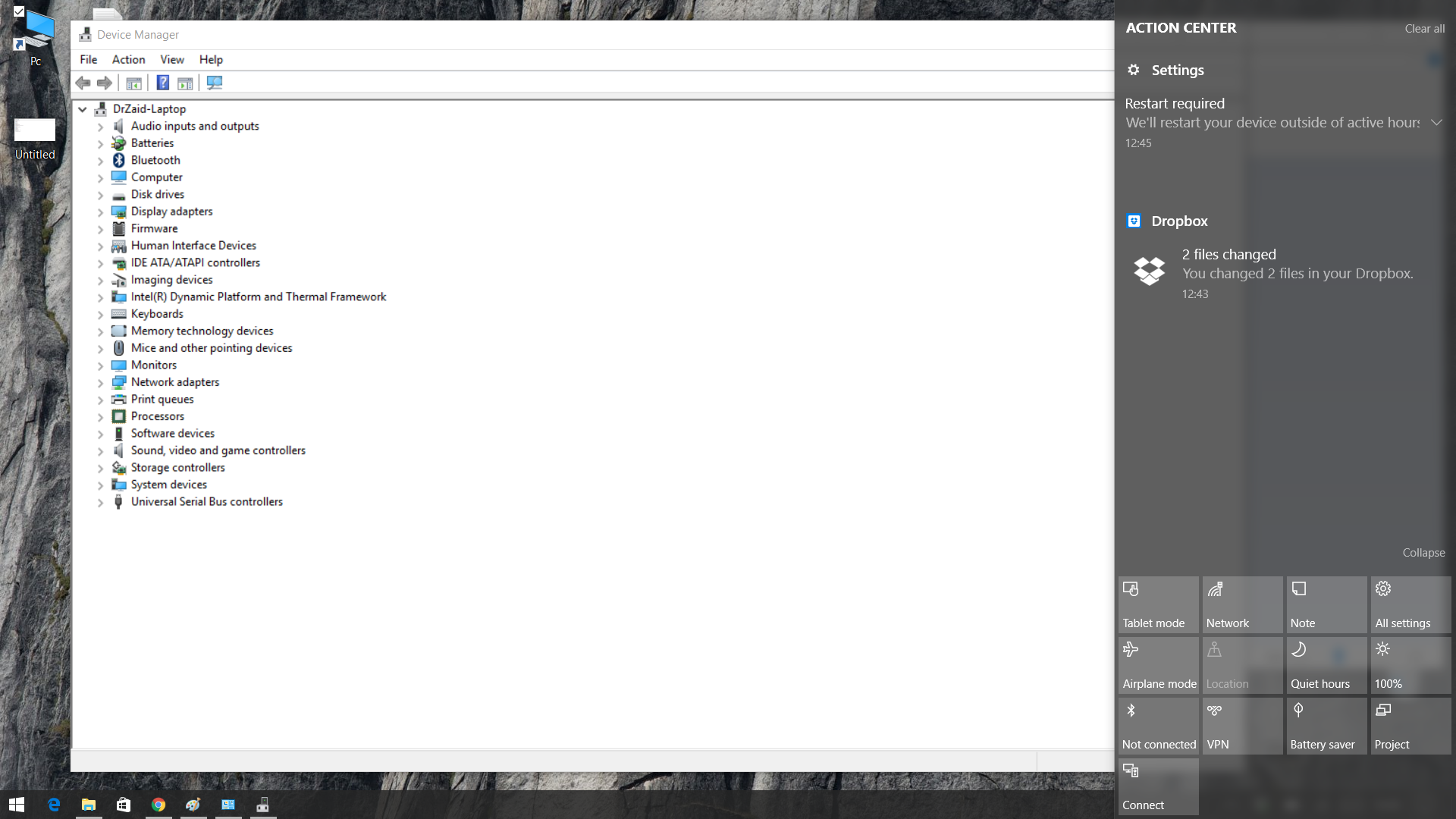 Solved: Location Tab in Action Center is grayed out - HP Support ...