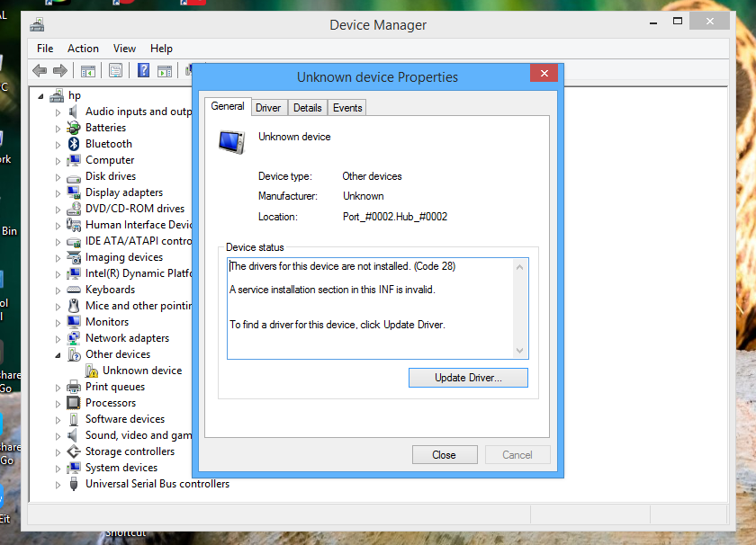 Solved: my driver is not working properly - HP Support Community - 5911212