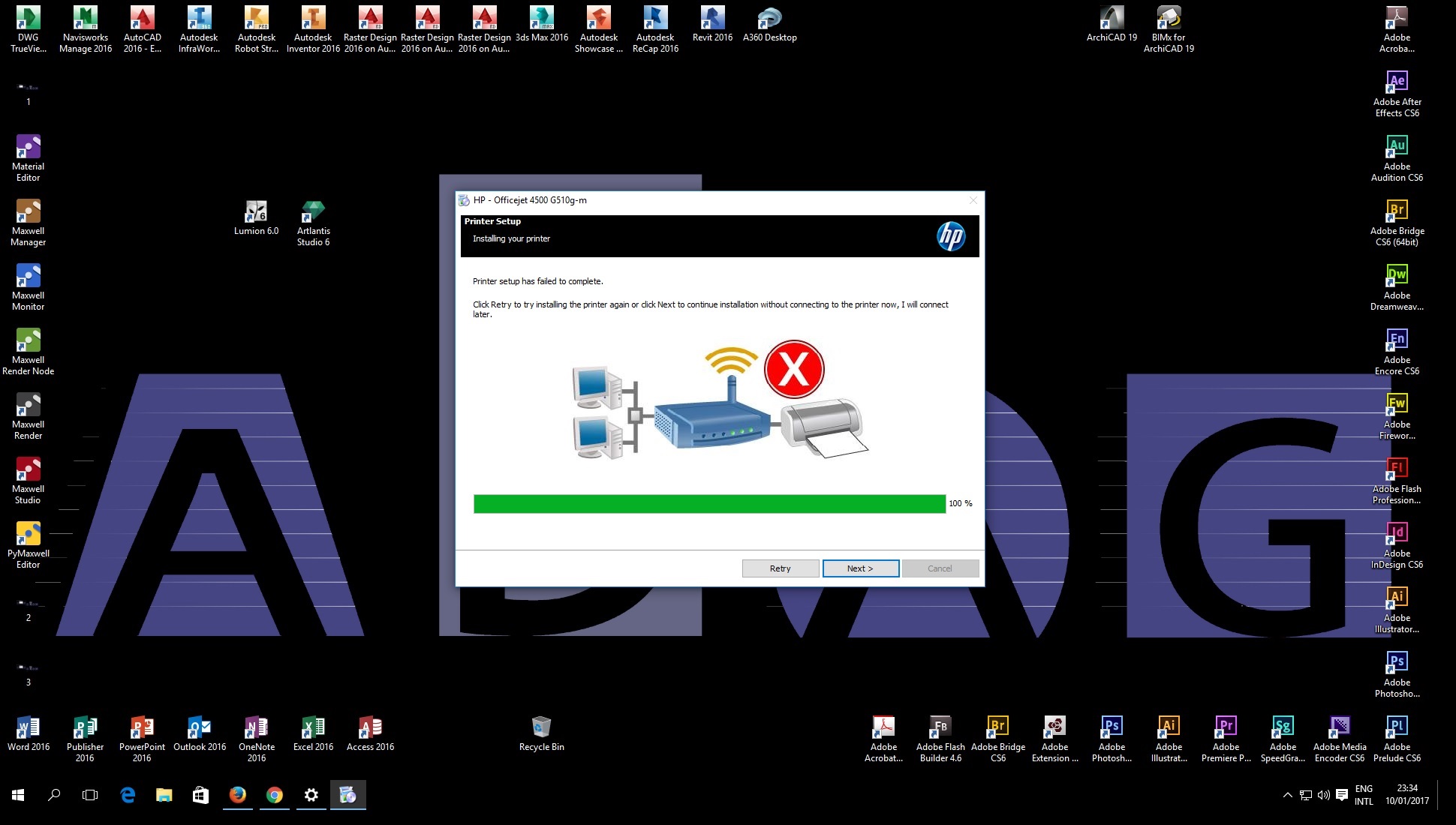 Solved: Printer Setup Failed During Network installation of OfficeJe ...