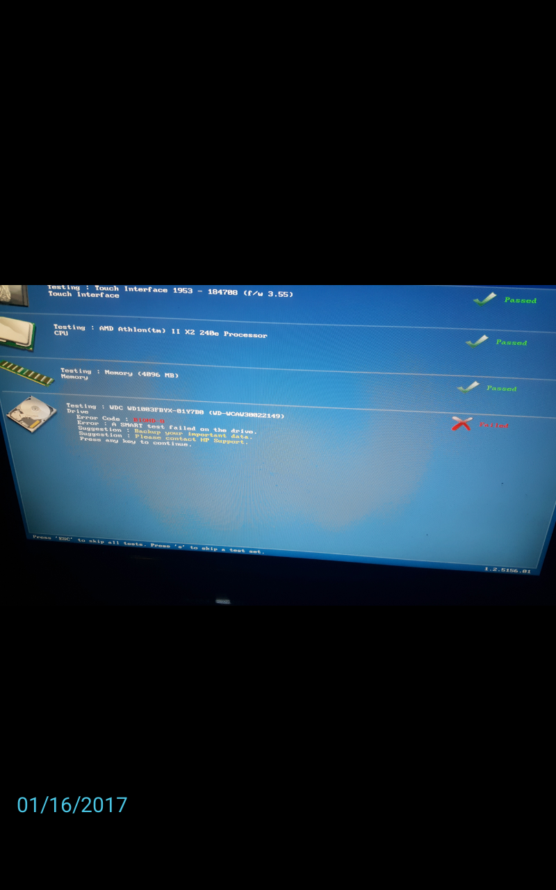No active partition found - HP Support Community - 5936456