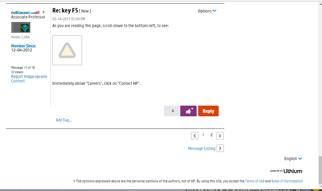 Solved: key F5 - HP Support Community - 5982266