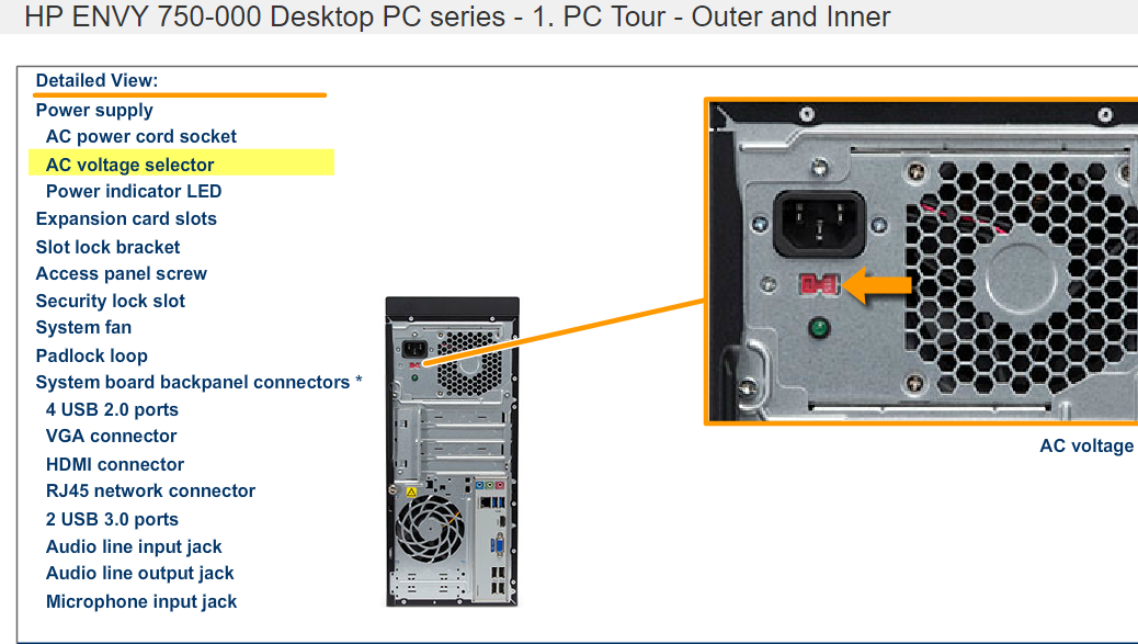 Short circuit after plugging in - HP Support Community - 5994382