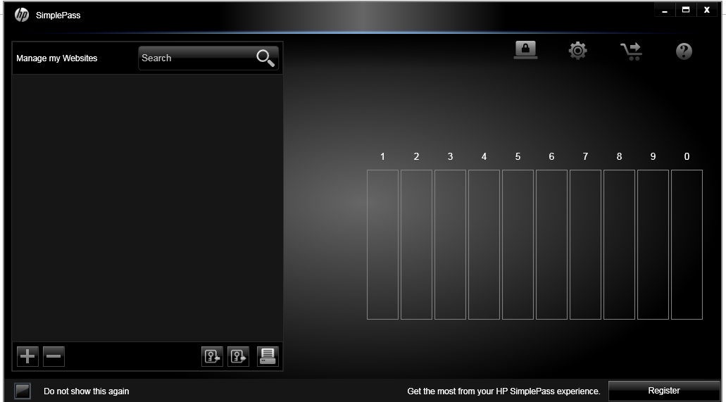 Simplepass Hp HP Notebook PCs Using HP SimplePass With A Fingerprint