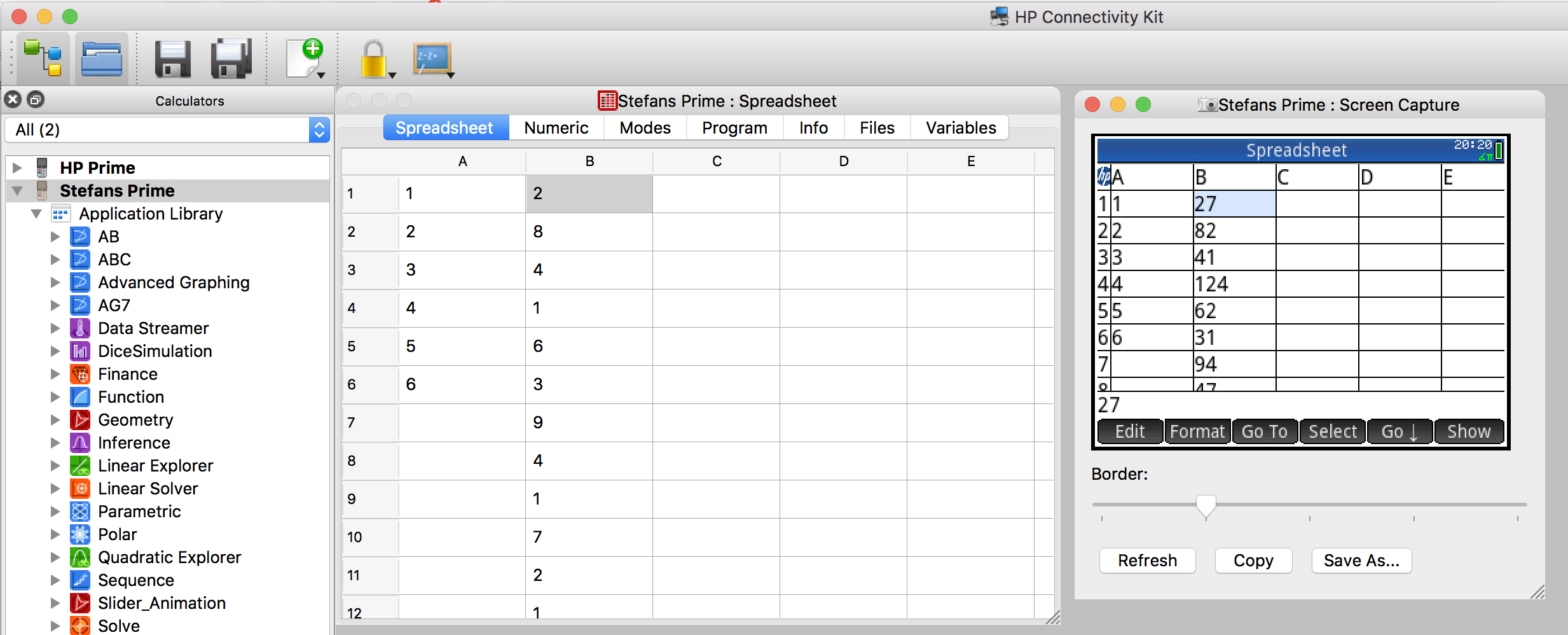 Spreadsheet App in Connectivity Kit shows wrong values - HP Support ...