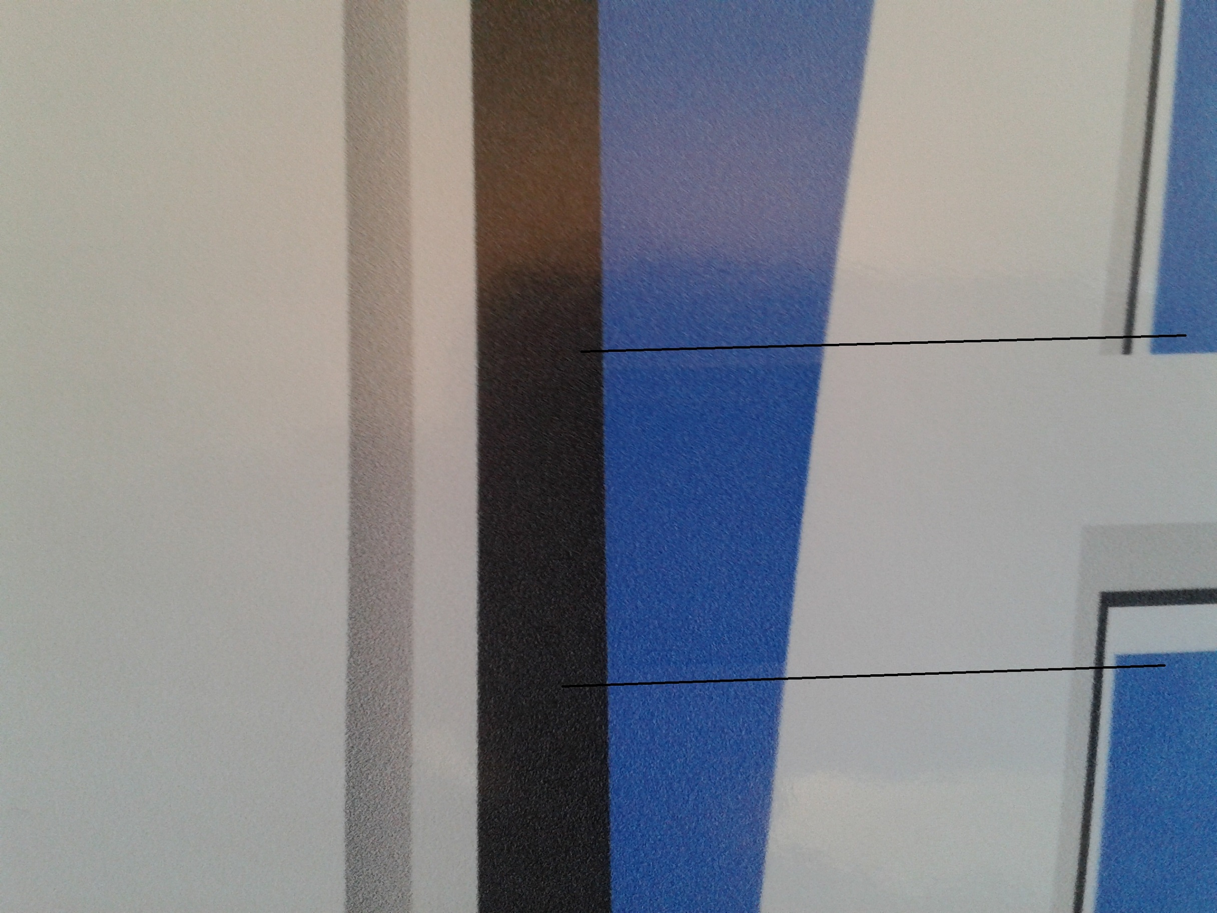 Grainy print and different ink coverage along print lines - HP Support ...