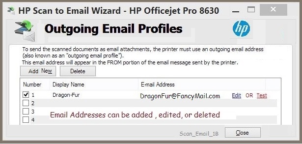 How do you delete a entry in the scan to email address book. - HP ...