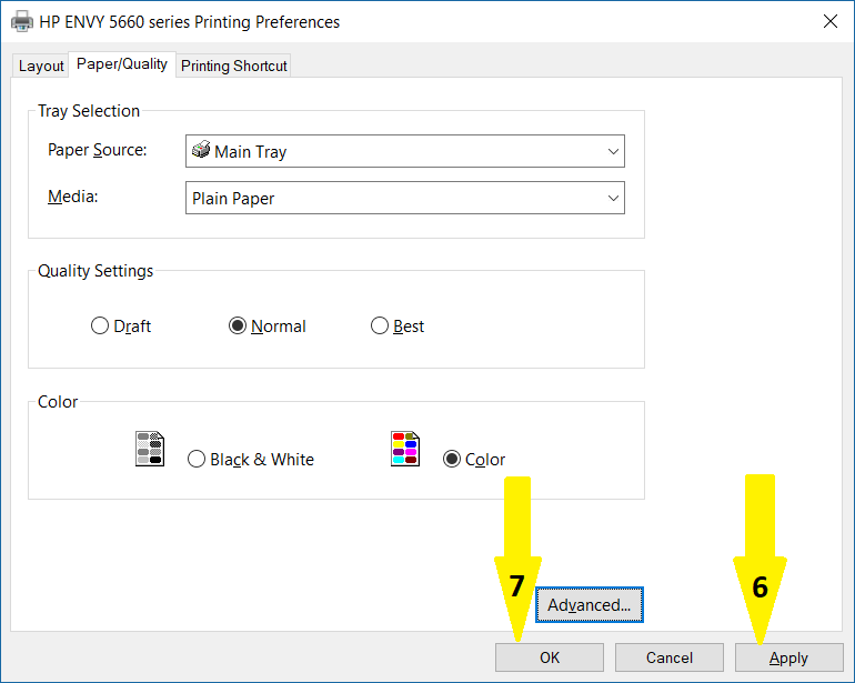 Printer won't print color from PC - HP Support Community - 6079759 Printer won't print color from PC - HP Support Community - 6079759