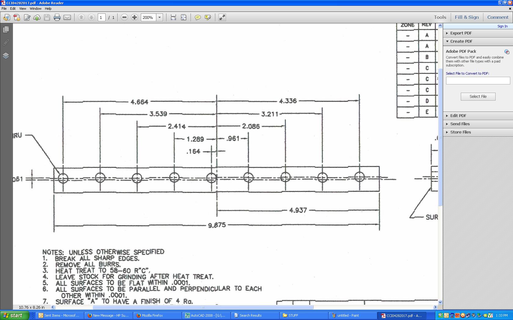 Designjet 111 printing jagged lines - HP Support Community - 6099419