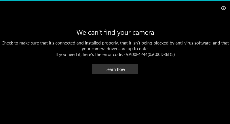 Solved: camera issues - HP Support Community - 6116578