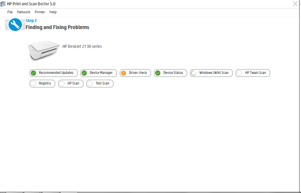 Unable to Scan using HP 2135 Printer - HP Support Community - 6143093