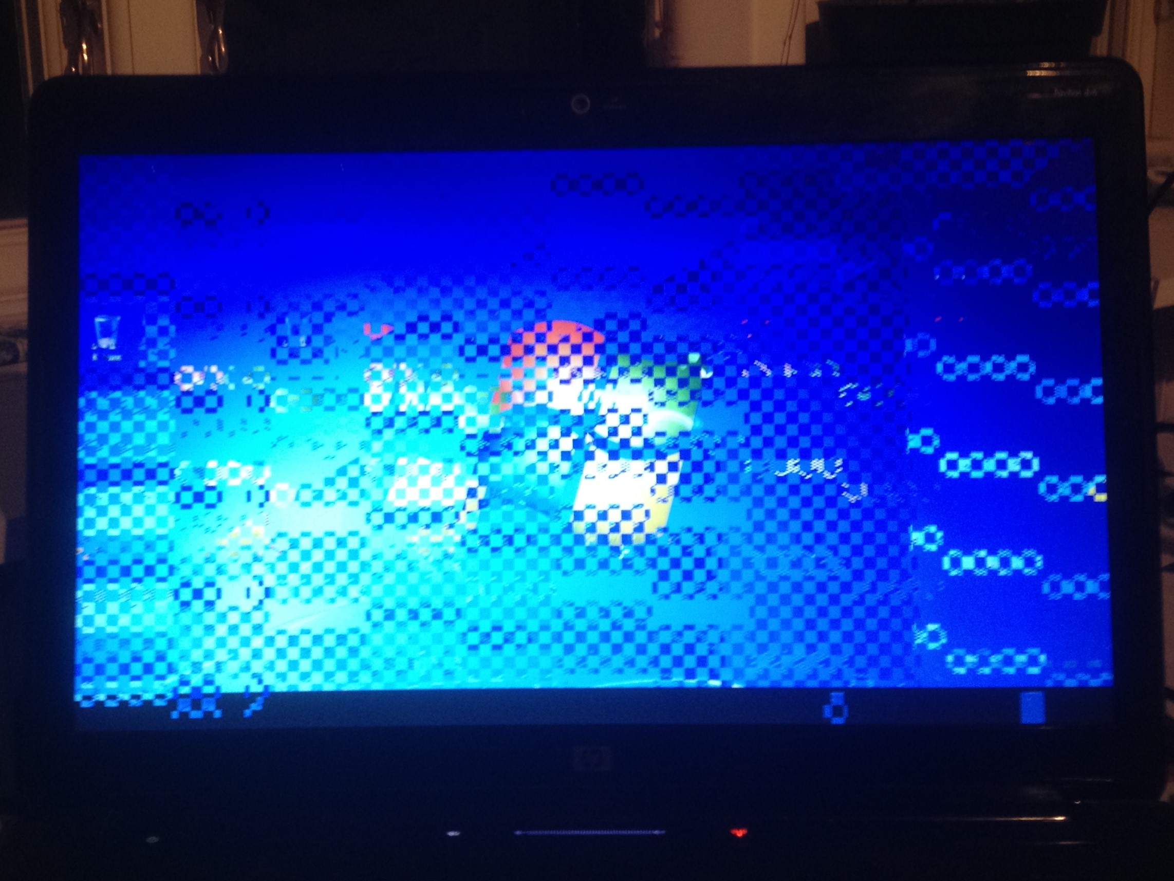 Horisontal stripes on BIOS/boot screen - HP Support Community - 6144536