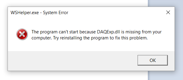 Solved: When i start my notebook there a window "WSHelper.exe - Syst ...