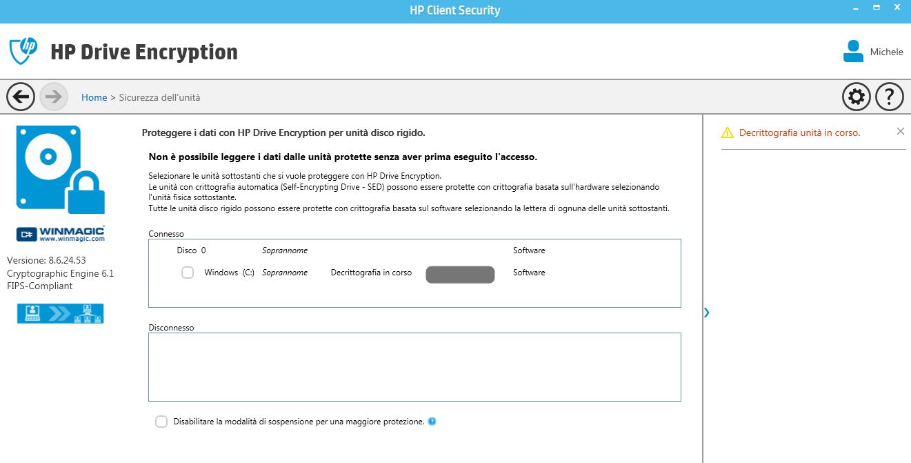 HP Drive Encryption - infinite decryption - HP Support Community - 6163910