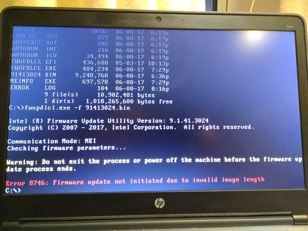 Solved: Critical driver alert - May 11 2017 - Intel ME Firmware Upda ...