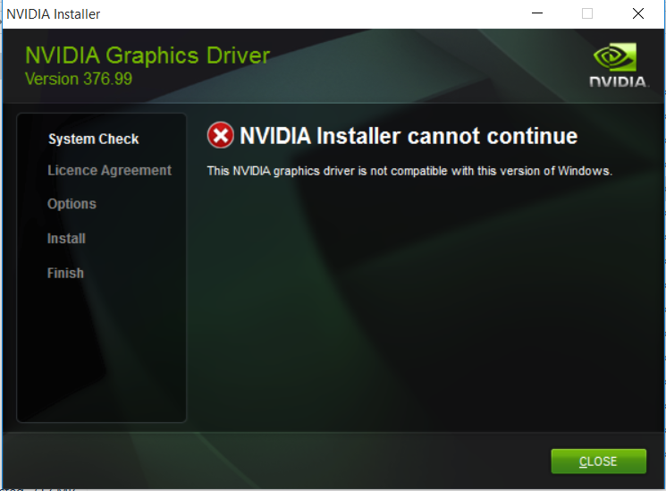 cant install nvidia driver for windows 10 pro 64 bit - HP Support ... cant install nvidia driver for windows 10 pro 64 bit - HP Support ...