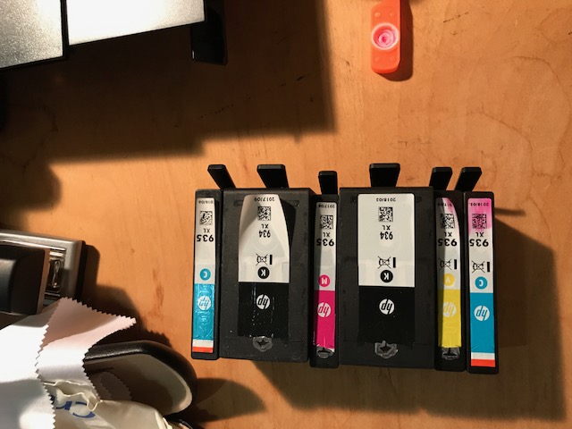 Solved: PrintHead error - Bad Cartridges? - HP Support Community - 6298879