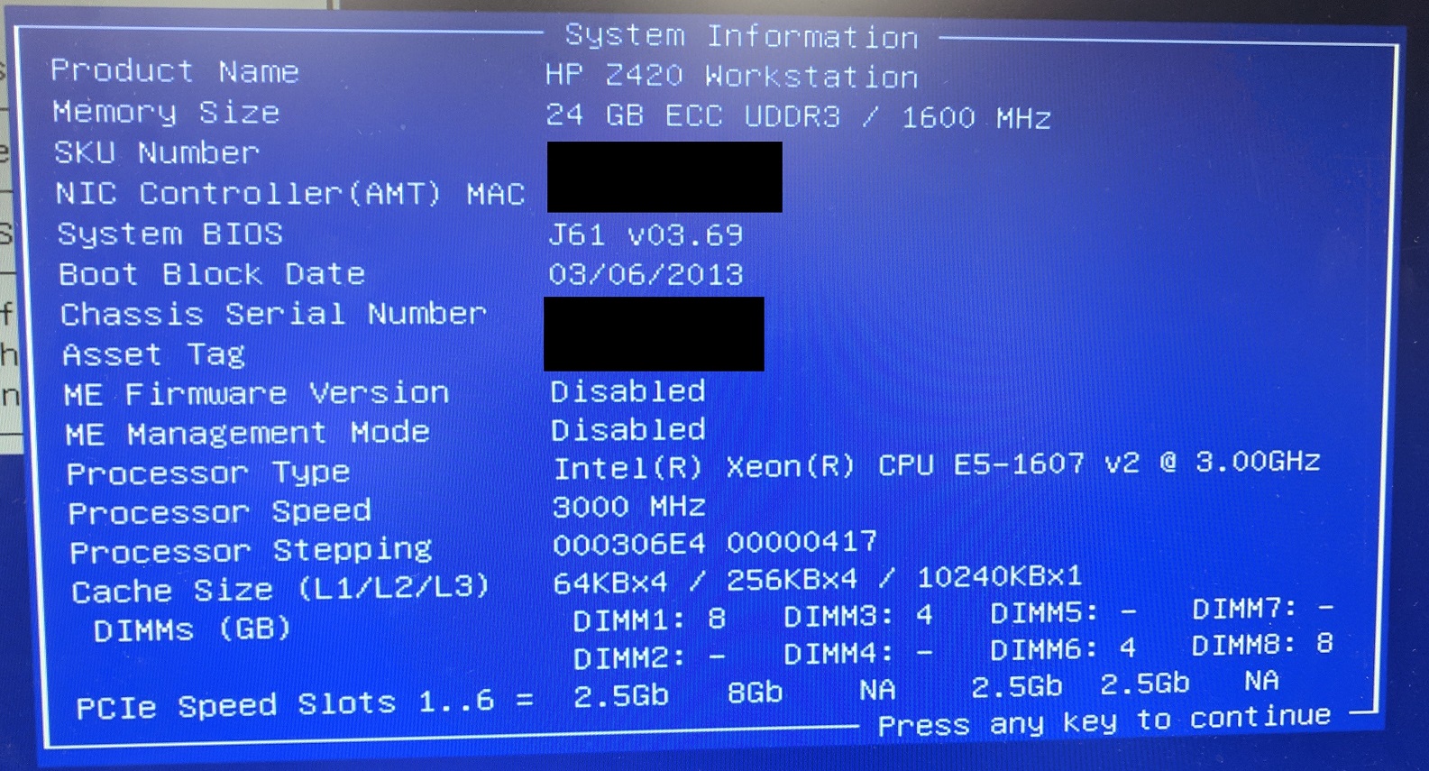 Solved: z420 Raid config and more than HDs plugged in issues - HP ...