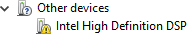 Intel high definition DSP - HP Support Community - 6247114