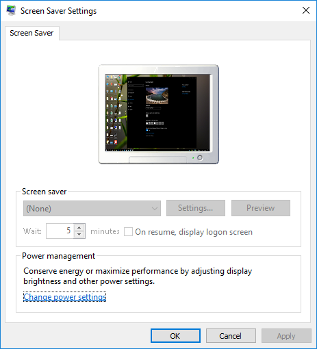 Solved: cannot used screen saver - HP Support Community - 6342405