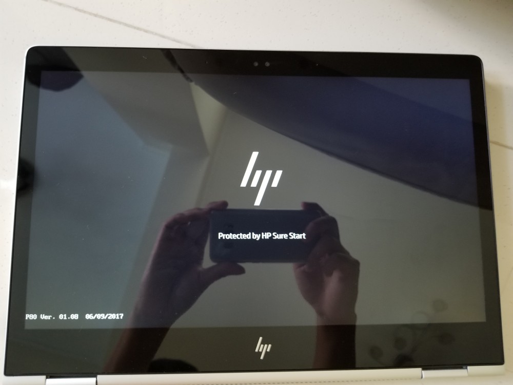 Elitebook x360 - Stuck in "Protected by HP SureStart" boot s... - HP ...