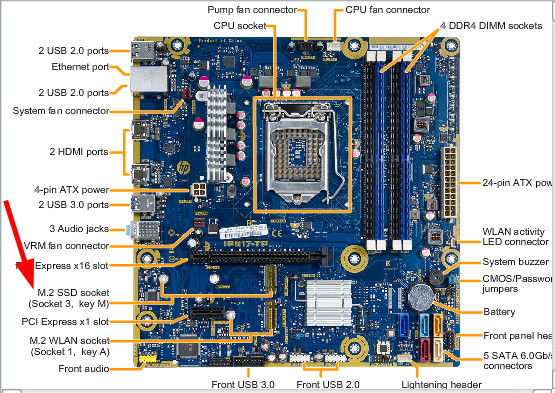Upgrade SSD drive on Envy Phoenix Desktop - HP Support Community - 6384784