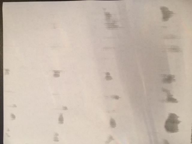 Solved: M553 printing streaks - HP Support Community - 6401555