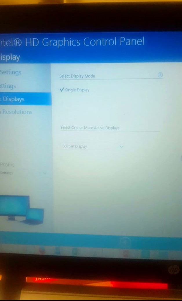 ProBook Screen Resolution Issues - switches between single d... - HP ...