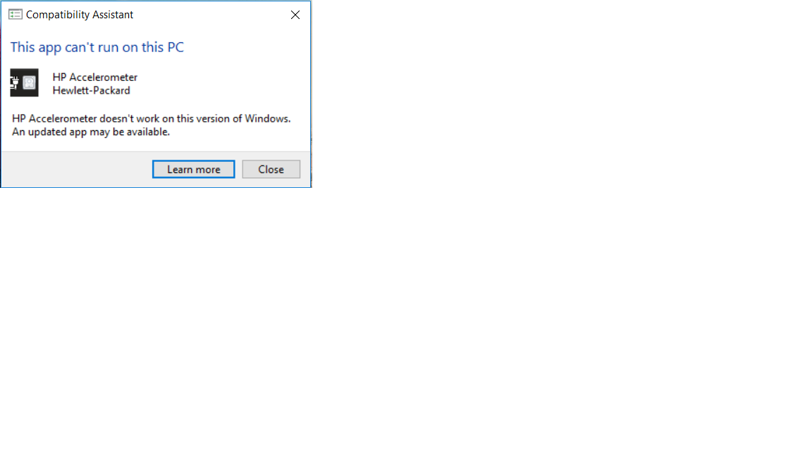 Solved: HP accelerometer and Windows 10 - HP Support Community - 6426676