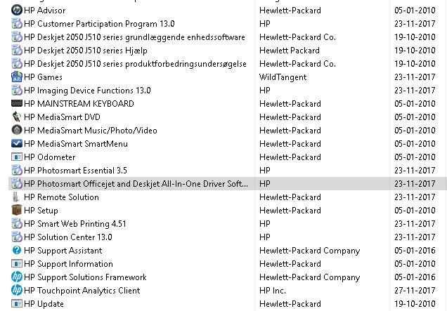 Full function printer software not installed on windows 10 -... - HP ...