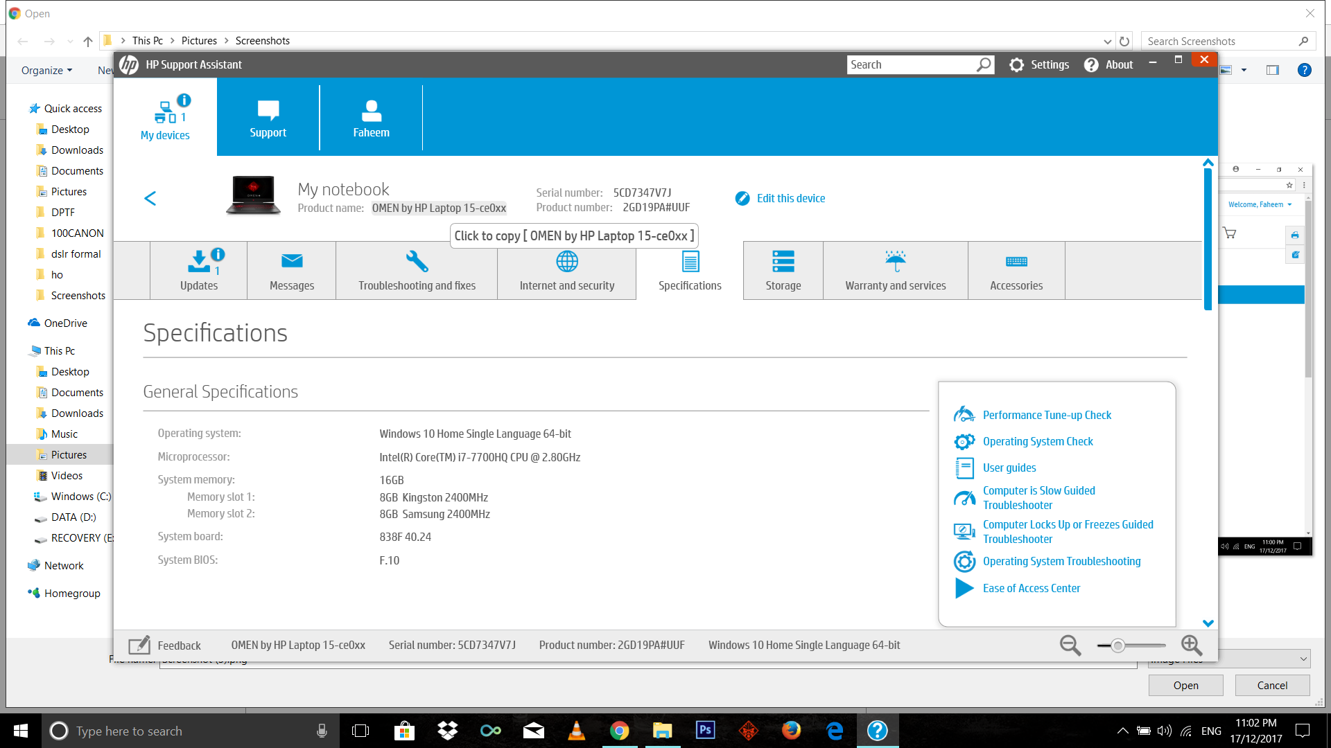 Solved: product identification - HP Support Community - 6470276