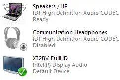 DisplayPort audio not in Playback Devices - HP Support Community - 6477220
