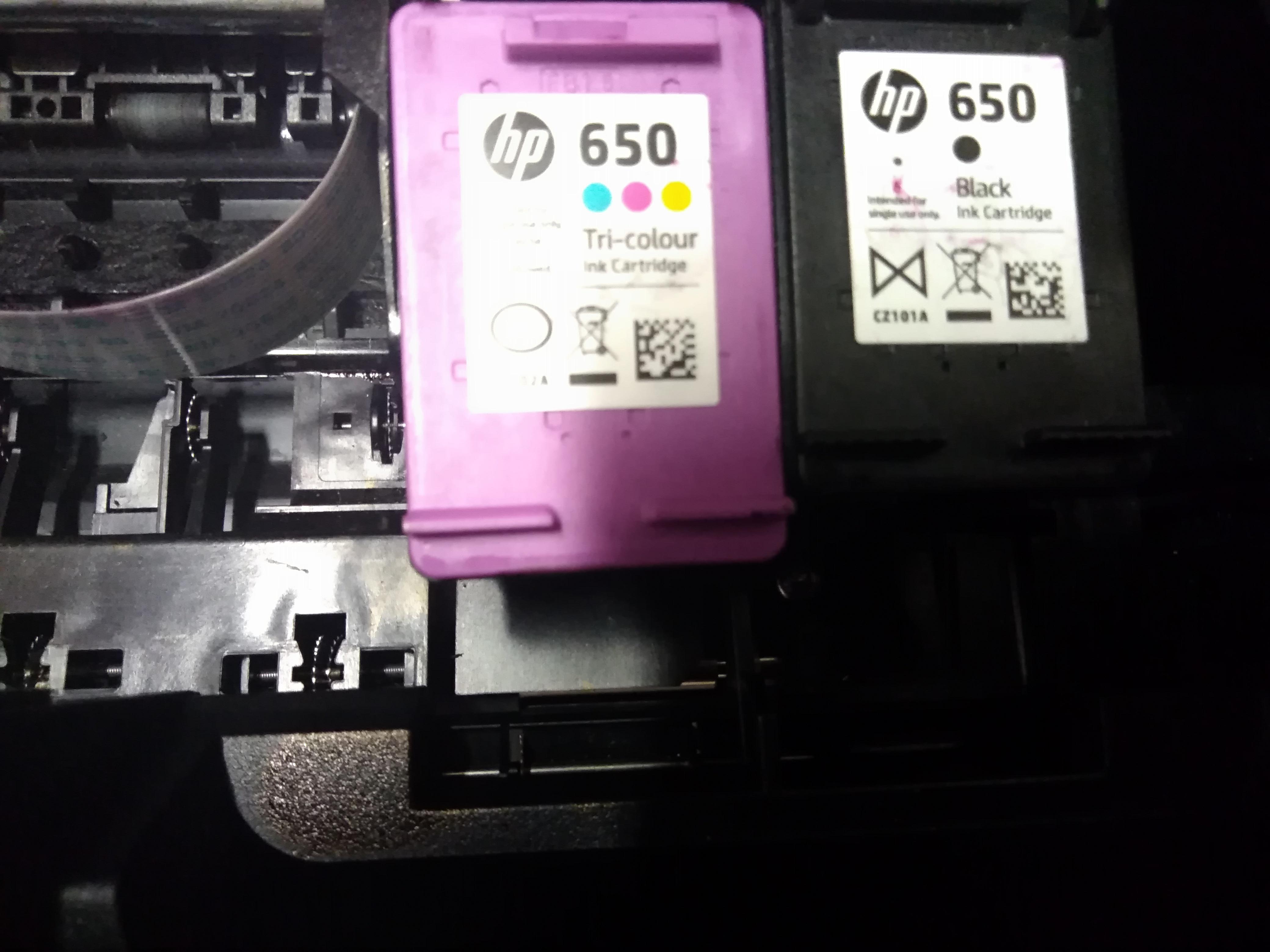 Solved: Printer do not see a cartridges - HP Support Community - 6481085